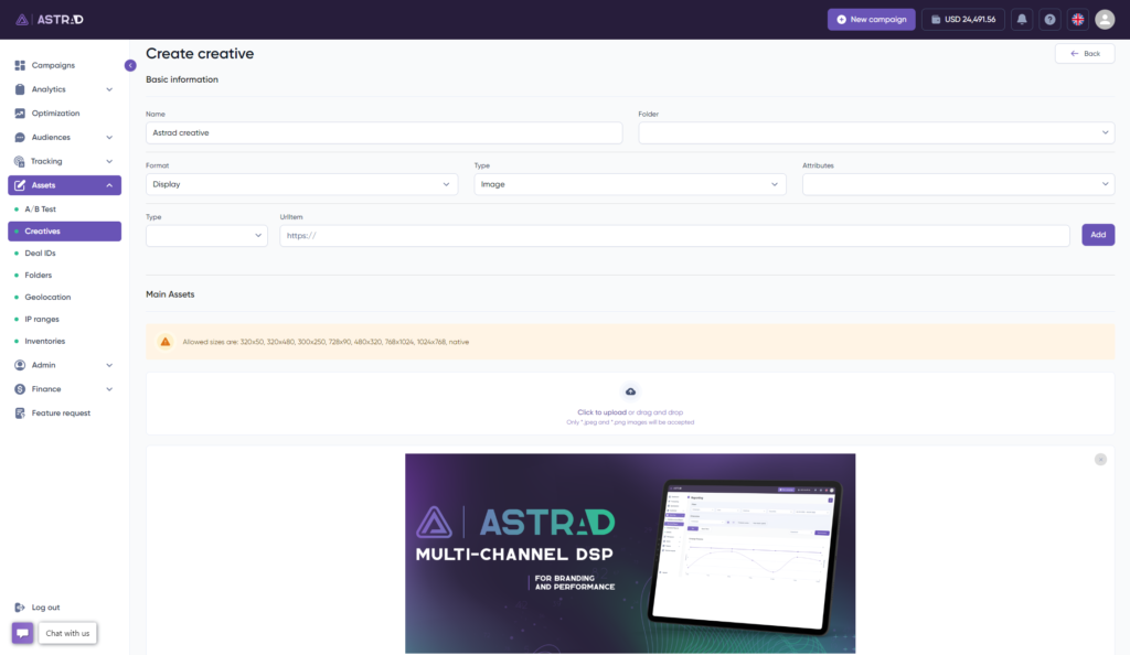 ASTRAD | Creative Sizes ASTRAD | Creative Sizes